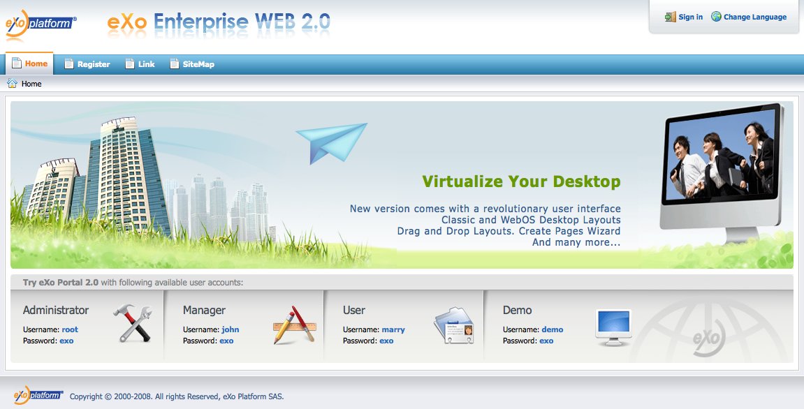 [New Release] eXo Portal 2.5 RC2 | Team Collaboration Software