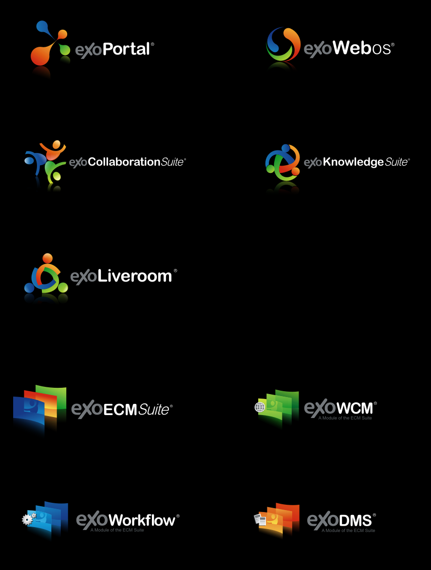 eXo Platform: New eXo logos | Company Intranet Software