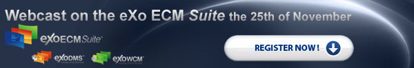 eXo ECM Suite Webcast (November 25th) | Collaborative Software