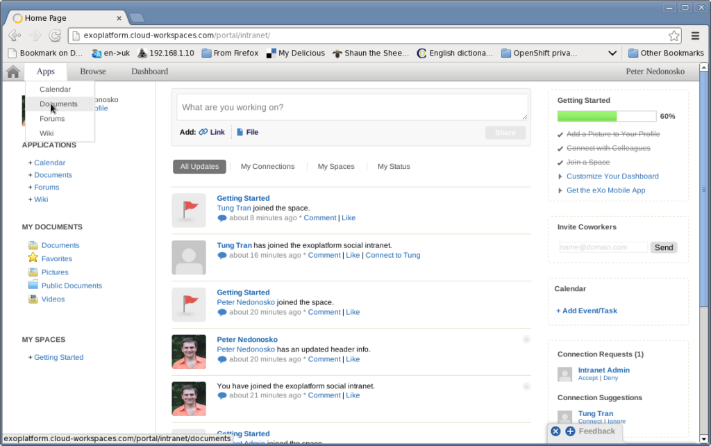 eXo Platform : eXo Add-on in Action: Connecting your Google Drive