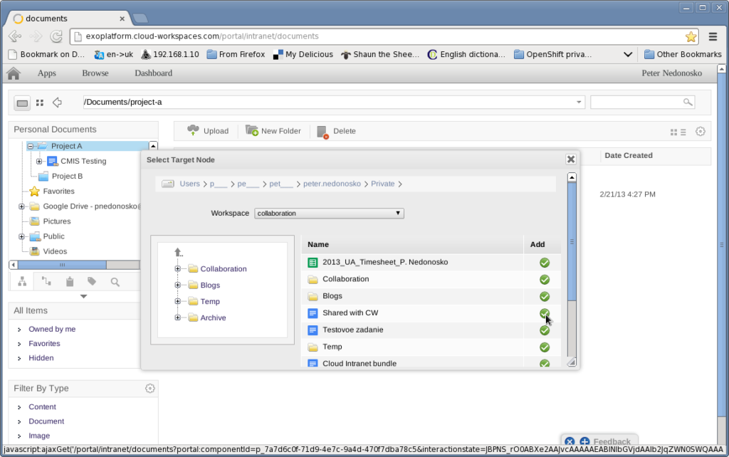 eXo Platform : eXo Add-on in Action: Connecting your Google Drive