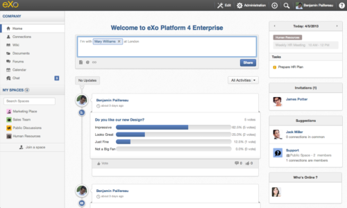 eXo Platform 4: History of our Platform Designs | Enterprise Social Network