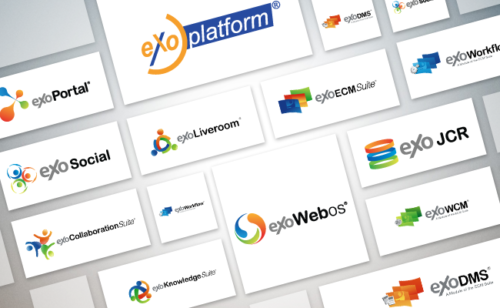 eXo Platform: 10 Years of eXo Logos | Enterprise Social Network