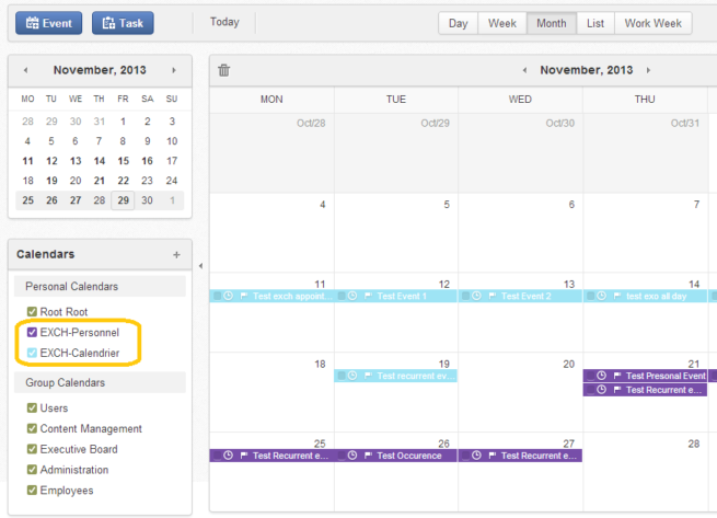 Synchronize Your Microsoft Exchange Calendars in eXo Platform | ESN