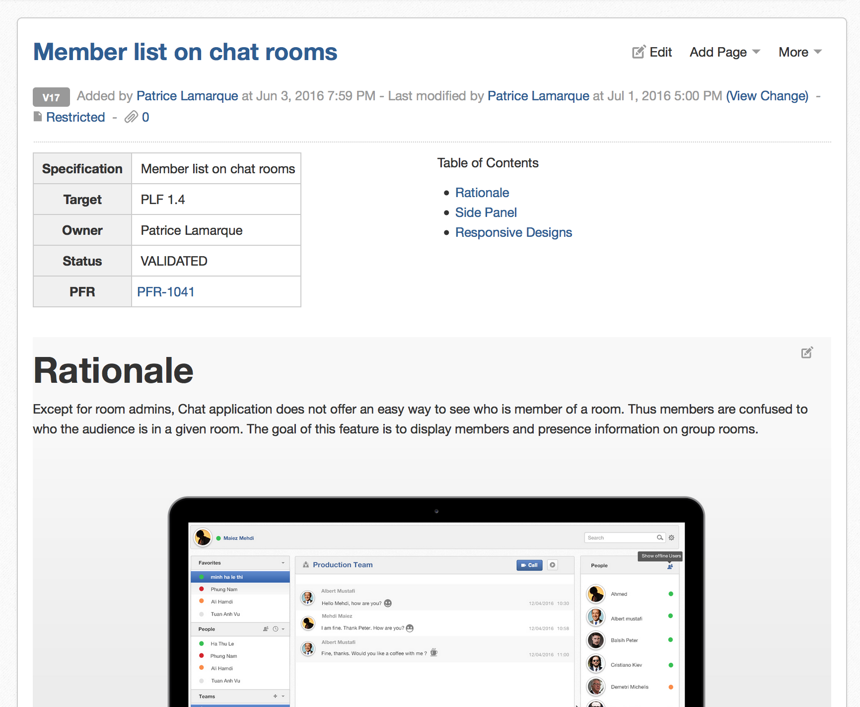Functional Specification Document Template For Web Development Free 