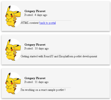 Getting started with ReactJS and eXo Platform Portlets