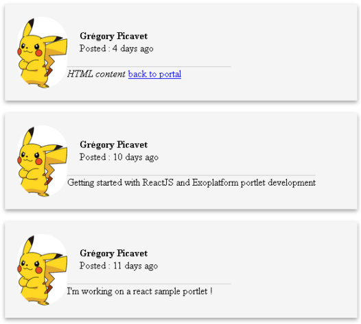 Getting started with ReactJS and eXo Platform Portlets