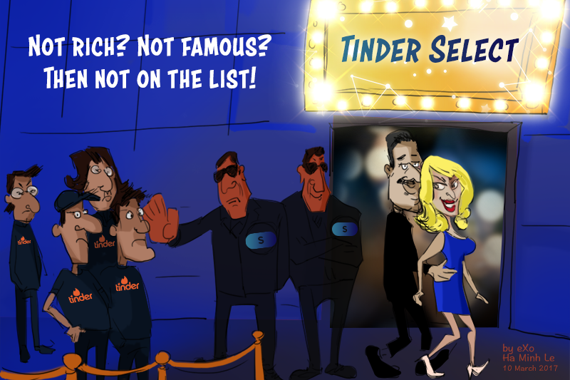 Tinder Select: A secret VIP section for the rich, famous and hot