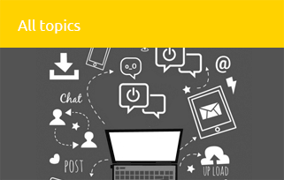 All topics for HR, Internal communications, IT & developer
