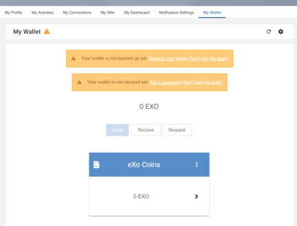 Getting Started with eXo Wallet Add-On Based on Ethereum Blockchain
