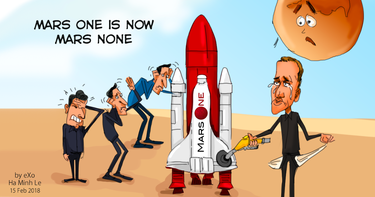 Mars One company goes bankrupt | Cartoon of the week