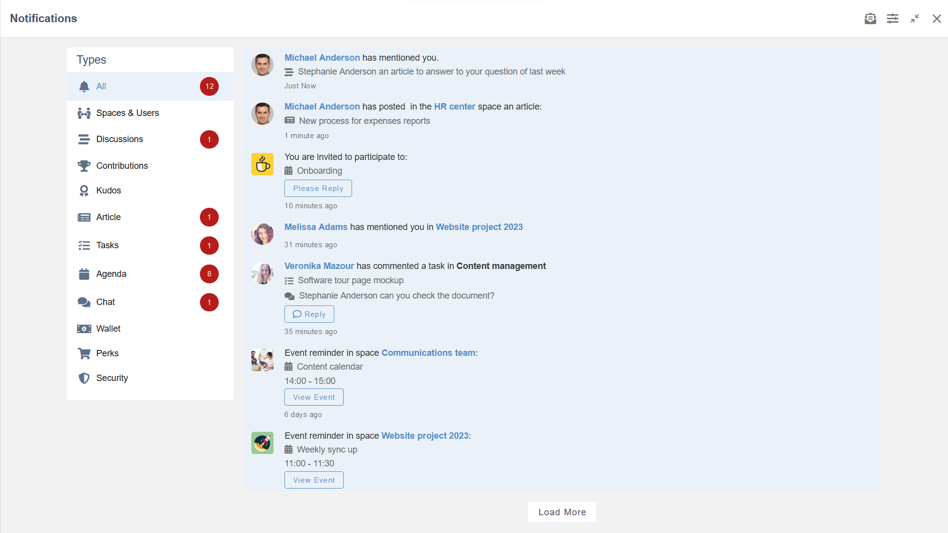 eXo Sneak Peek: The new notification center