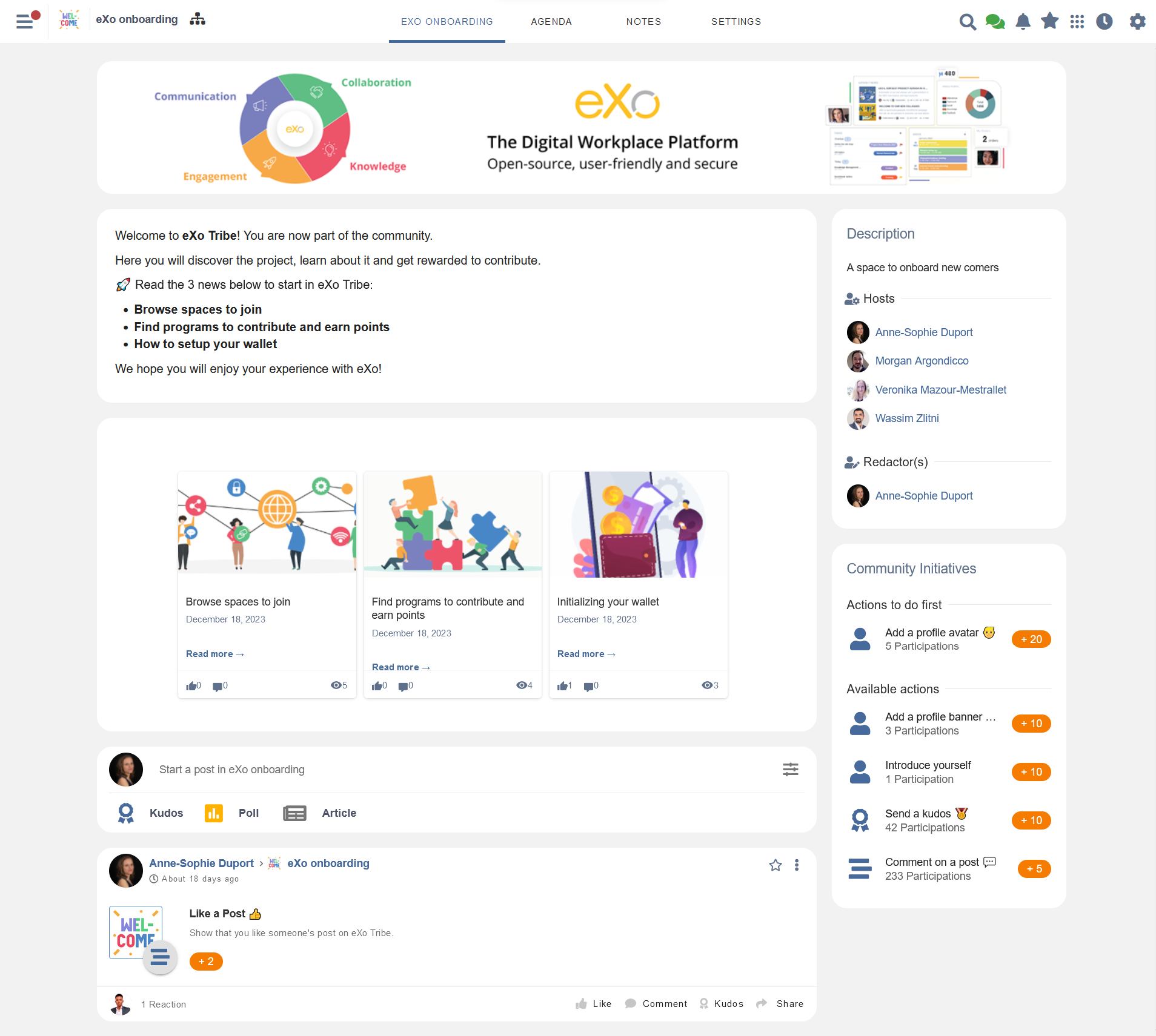 eXo Platform 6.5 is released: personalized navigation, multi-sites ...