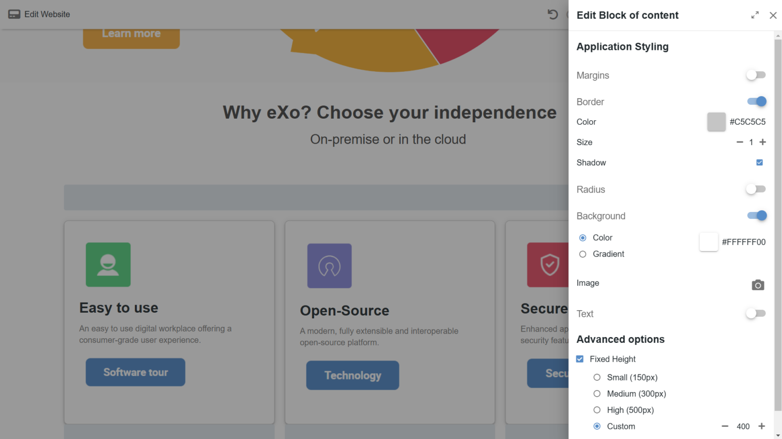 Sneak peek: overview of new CMS features for creating and editing pages ...