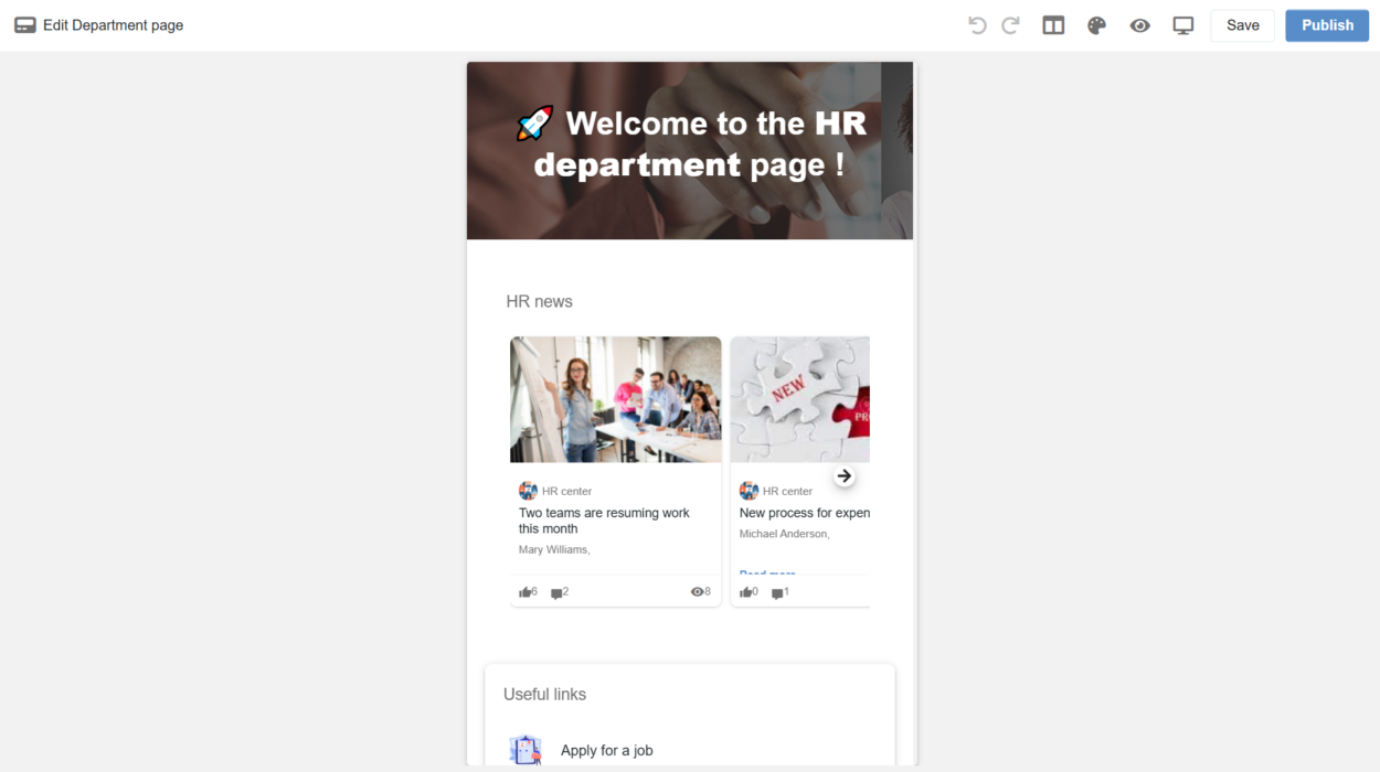 Sneak peek: overview of new CMS features for creating and editing pages ...