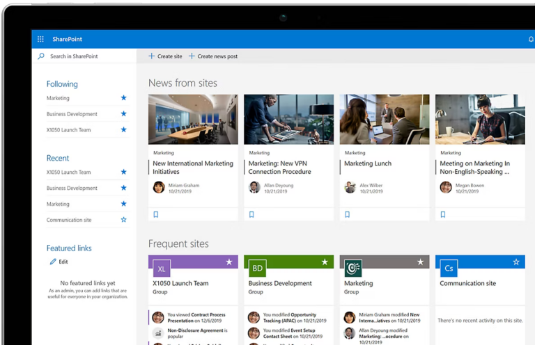 Top 12 Microsoft SharePoint Alternatives for Teams in 2025 – eXo Platform
