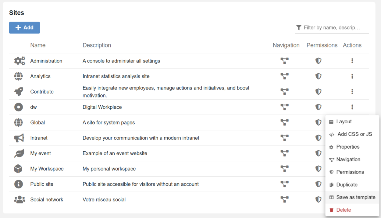 Sneak Peek: The New Templates Feature - eXo Platform