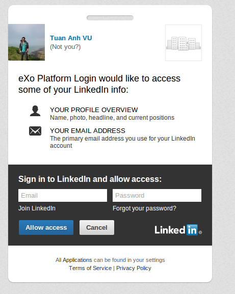 03_LinkedIn_Login_page - eXo Platform
