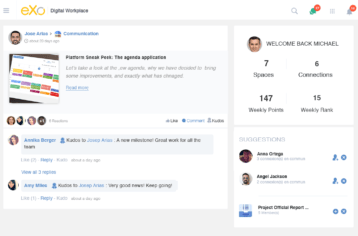 Company Intranet Software - CMS Intranet- intranet portal | eXo Platform